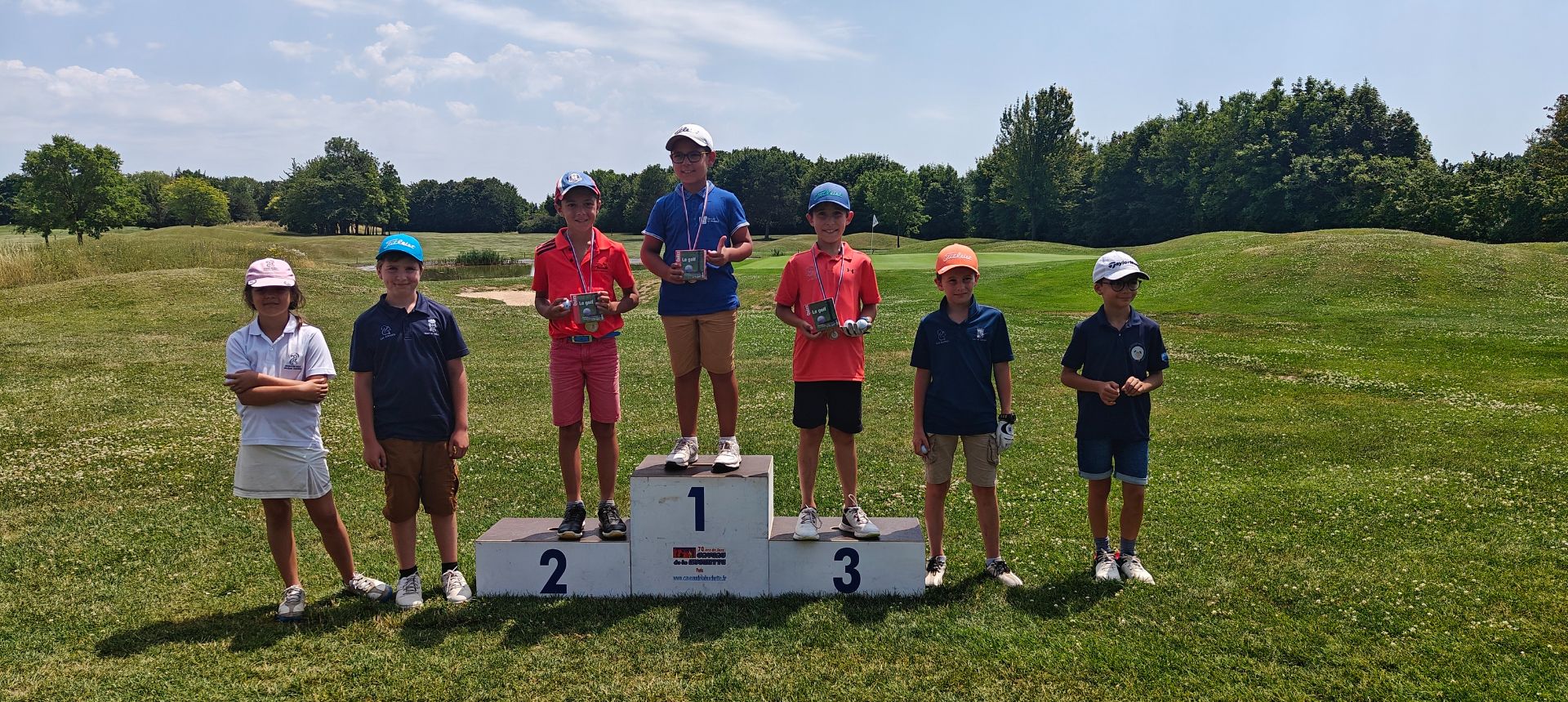 Championnat Régional U8-U10-9T - Tour 5 au Golf de Bourges
